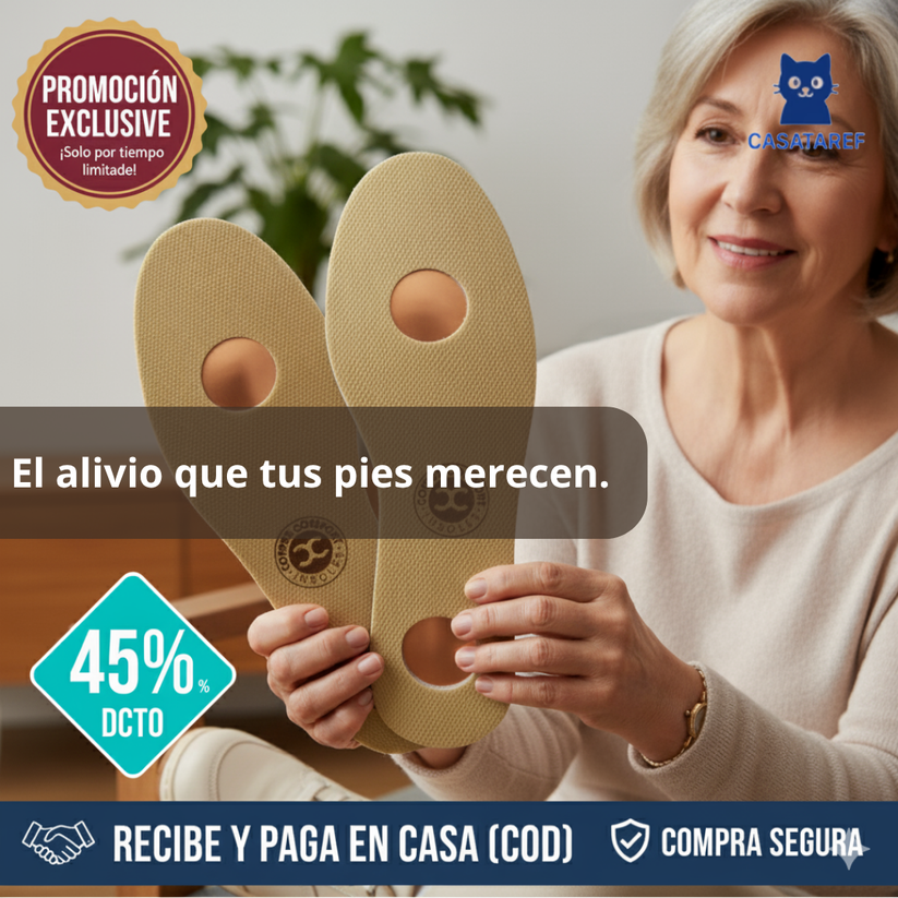 Plantillas Ortopédicas Copper Comfort – Alivian el dolor y el cansanci ...